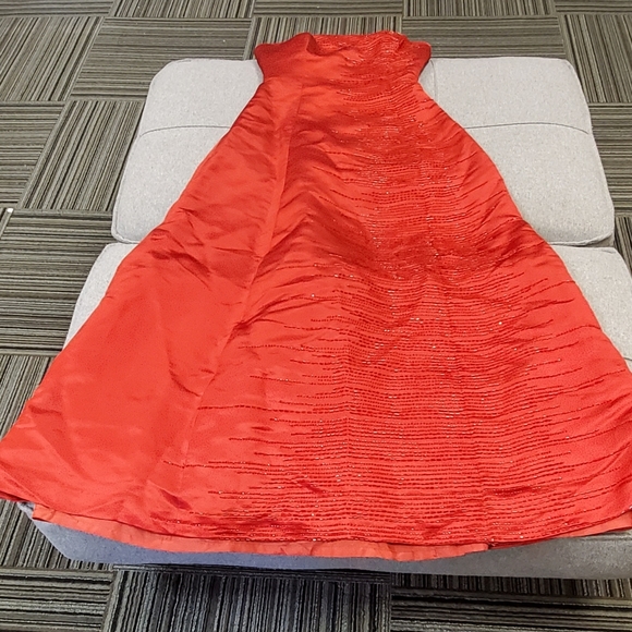 Basix Ii | Dresses | Strapless Formal Red Dress | Poshmark